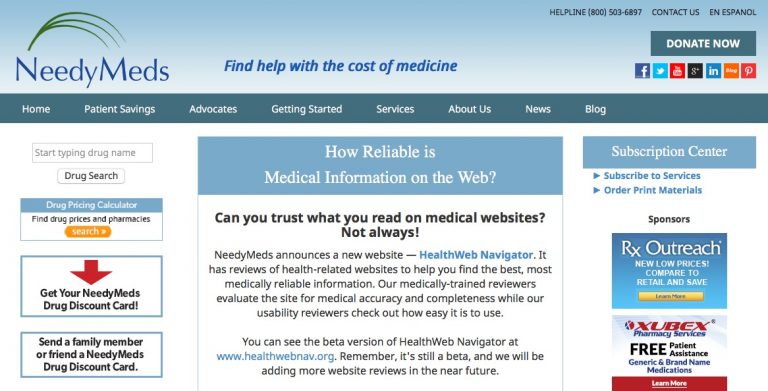 NeedyMeds - Positive Peers