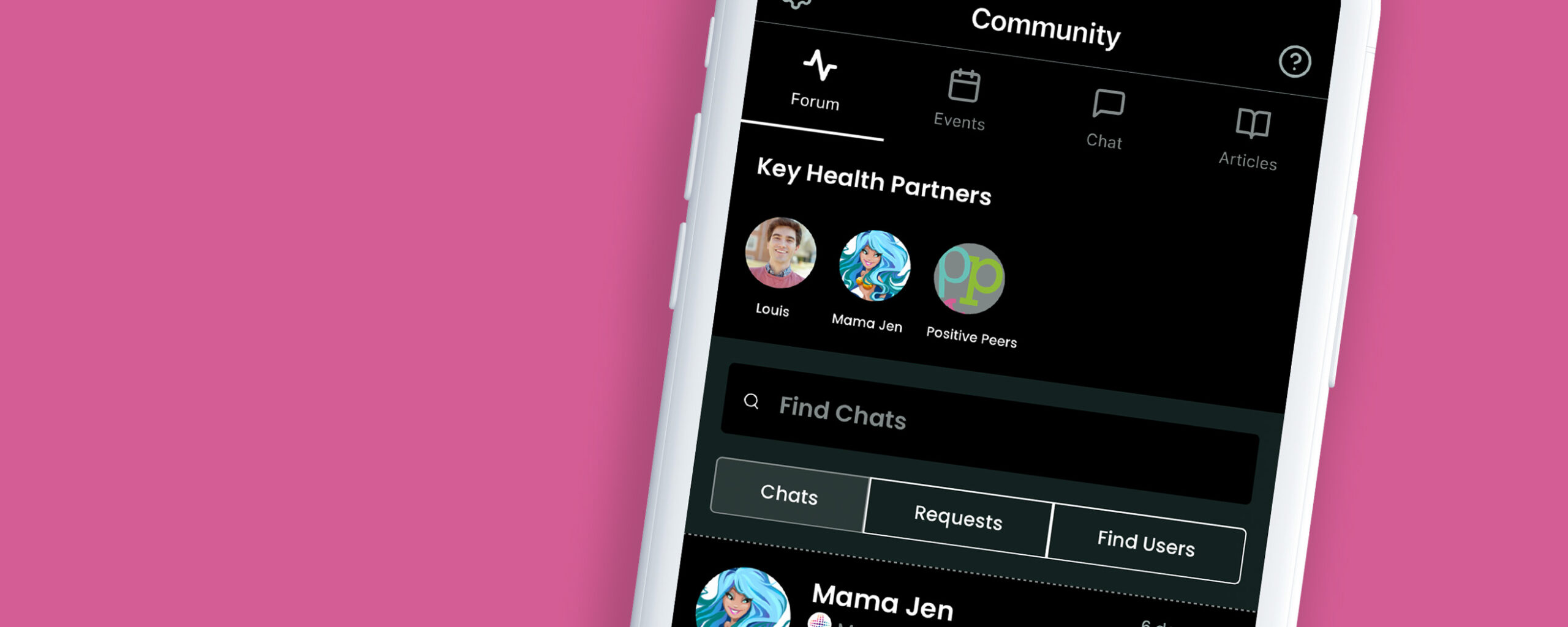 Become a Positive Peers Key Health Partner